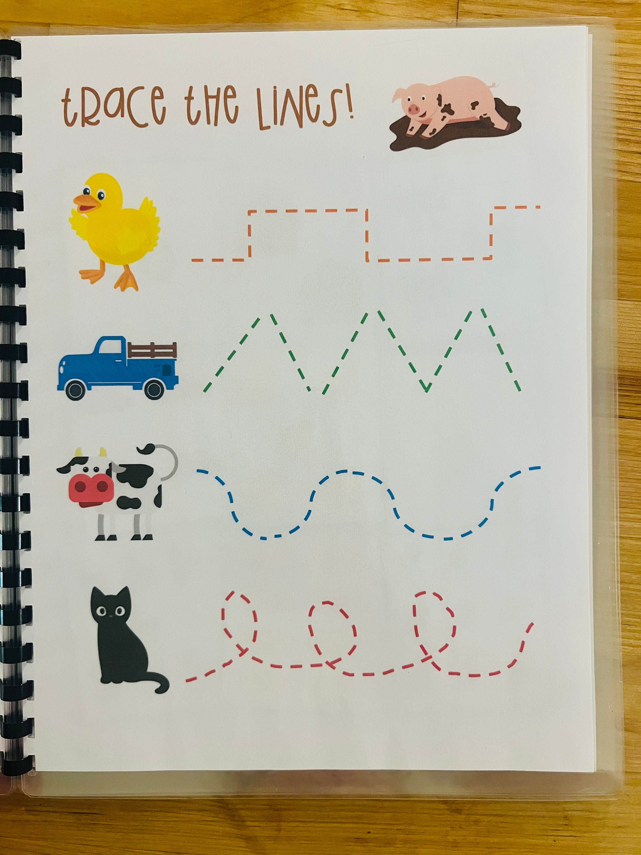 Pre K Busy Book, Busy Book, Busy Binder, Toddler Activity Book ...