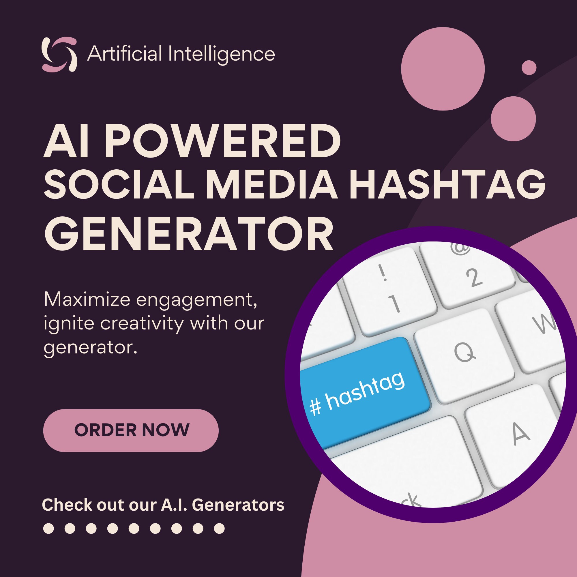 Social Media Hashtag Generator, AI Hashtag Pro, Hashtaggenius ...