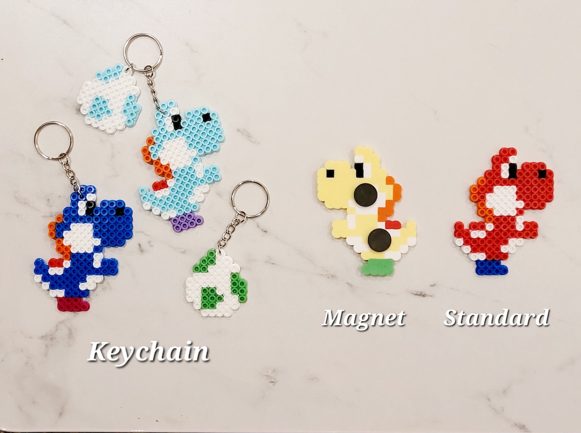 Super Mario Yoshis and Yoshi Egg Green Yoshi Red Blue Pink Yellow ...