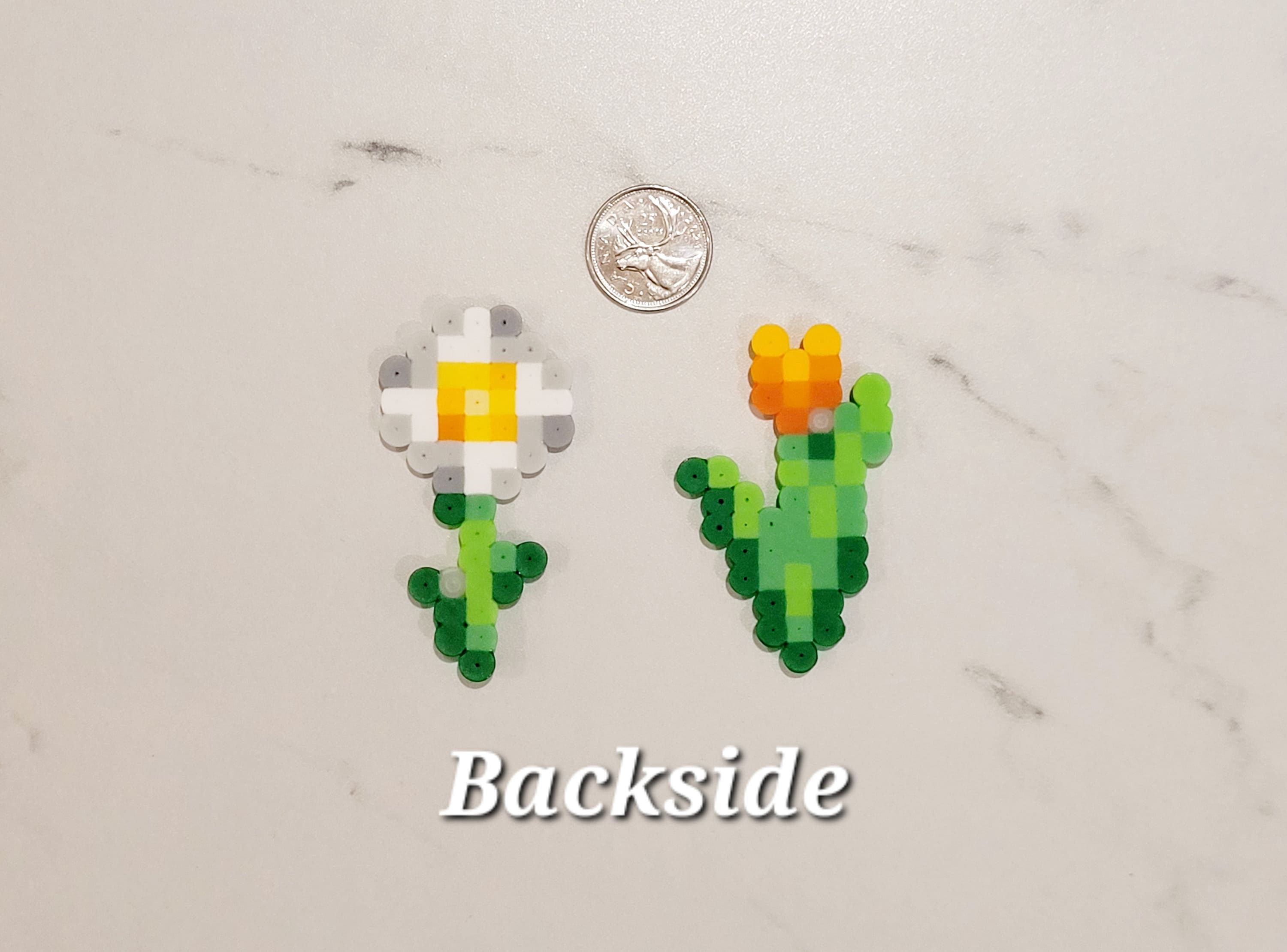 Minecraft Flowers Tulip Blue Orchid Lily of the Valley Perler Bead ...