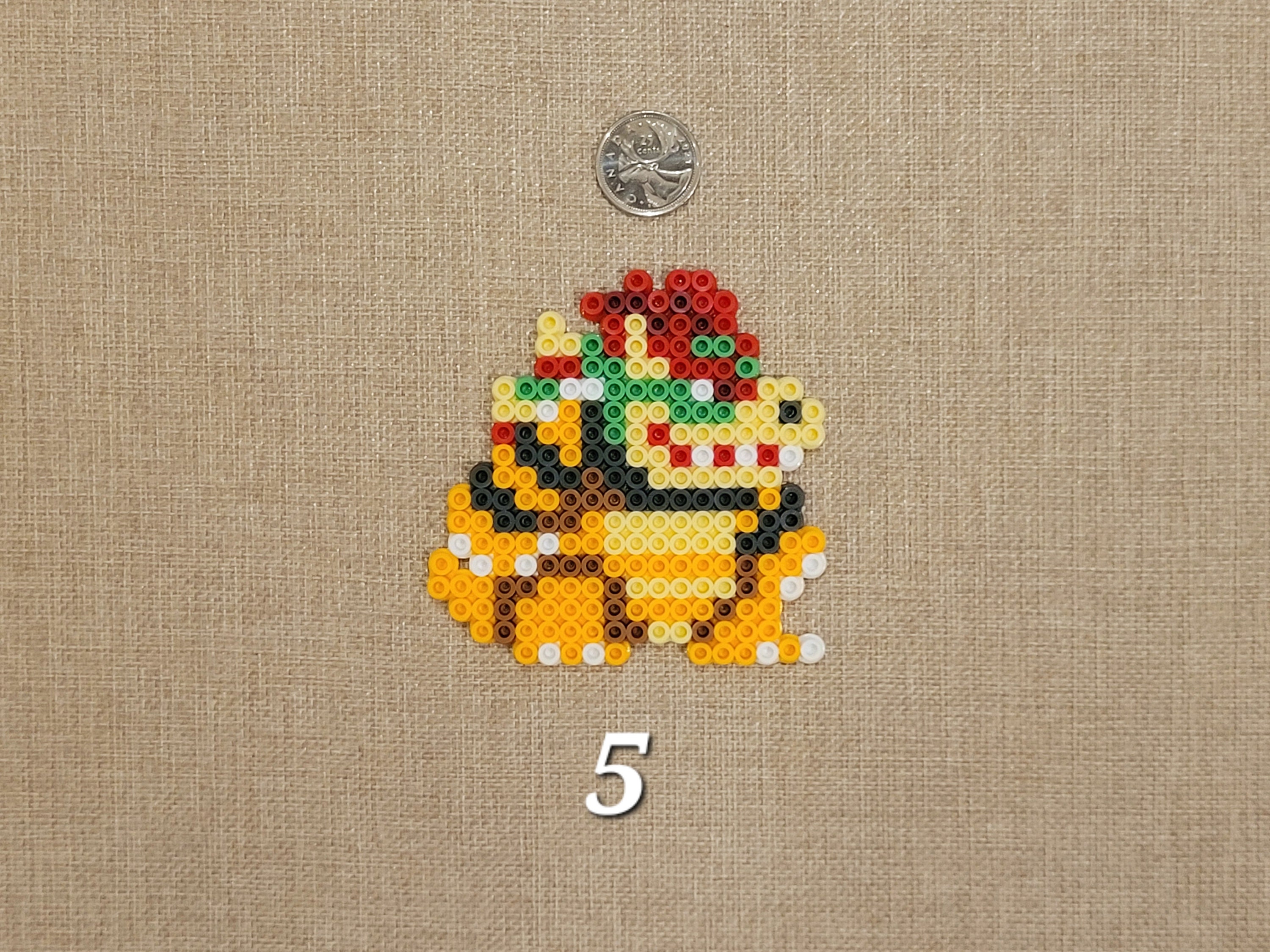 Super Mario Archnemesis Bowser Donkey Kong Wario Waluigi Perler Beads ...
