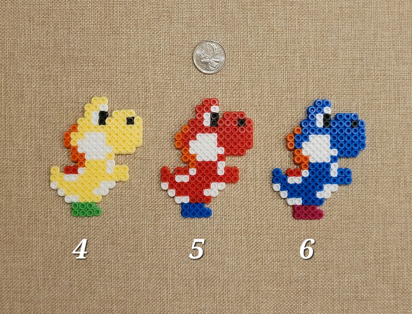 Super Mario Yoshis and Yoshi Egg Green Yoshi Red Blue Pink Yellow ...