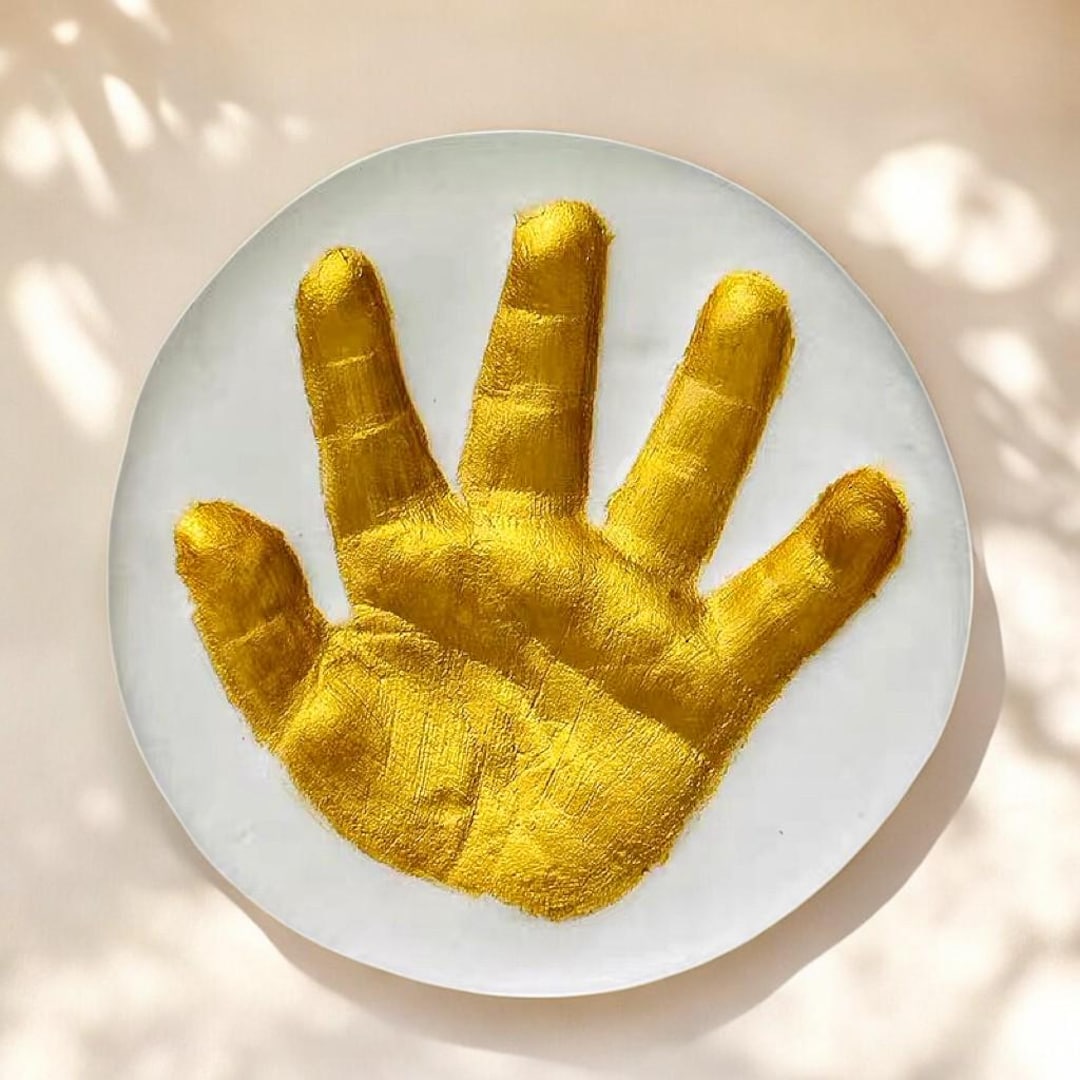 Baby Hand Print Clay, Fast Dry Foot Print Clay for Baby, Supersoft Air ...