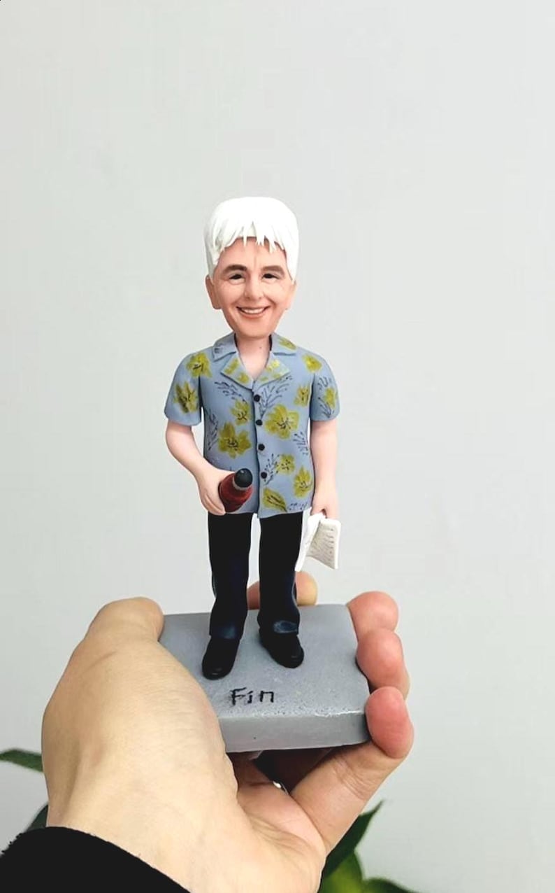 Custom Action Figure, Real Person Proportionate Sculpture, Personalize ...