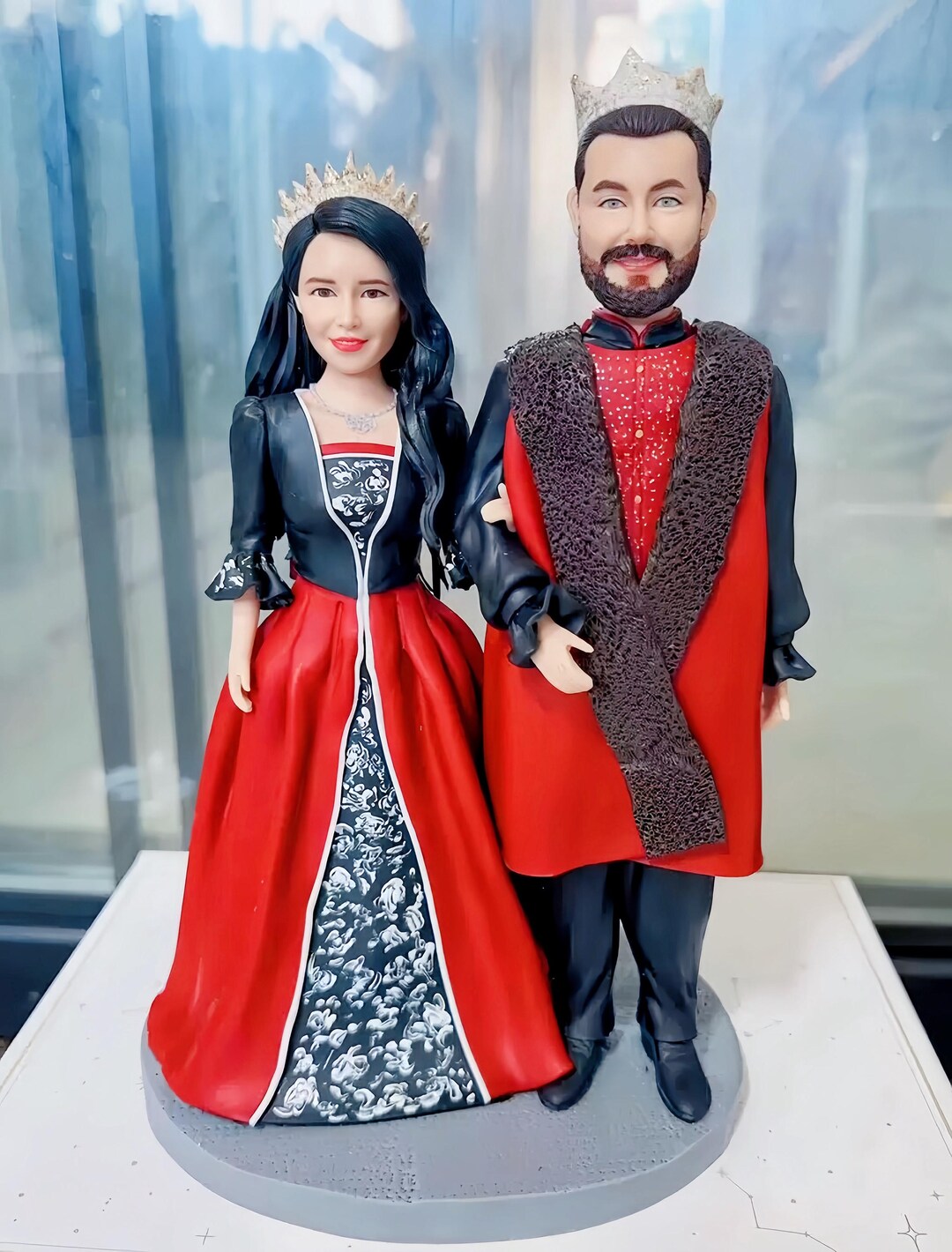 Custom Portrait Figurines, Personalized Gift, Statues for Weddings ...