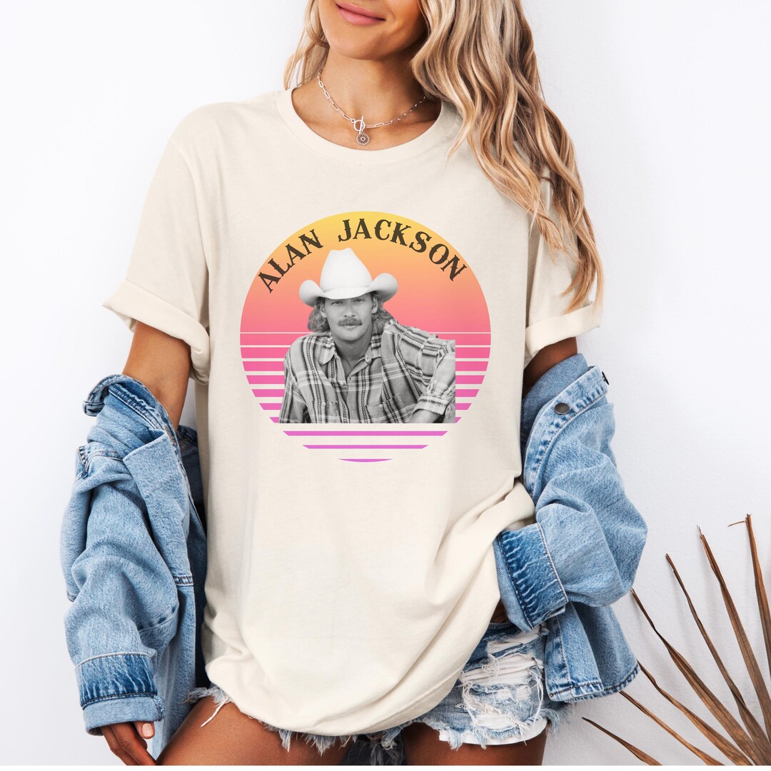 Alan Jackson Tee Shirt, Alan Jackson Concert Tee, Alan Jackson T-shirt ...