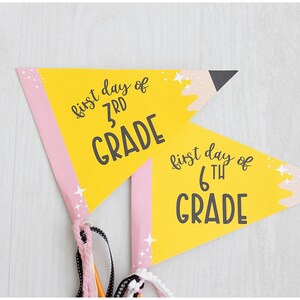 Back to School Pennant Flag Collection. Cute Pennant Flags for Every ...
