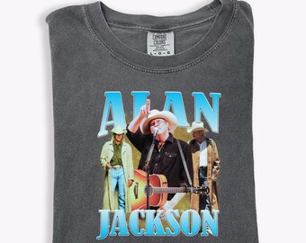 Vintage Alan Jackson Tour Tee - Etsy