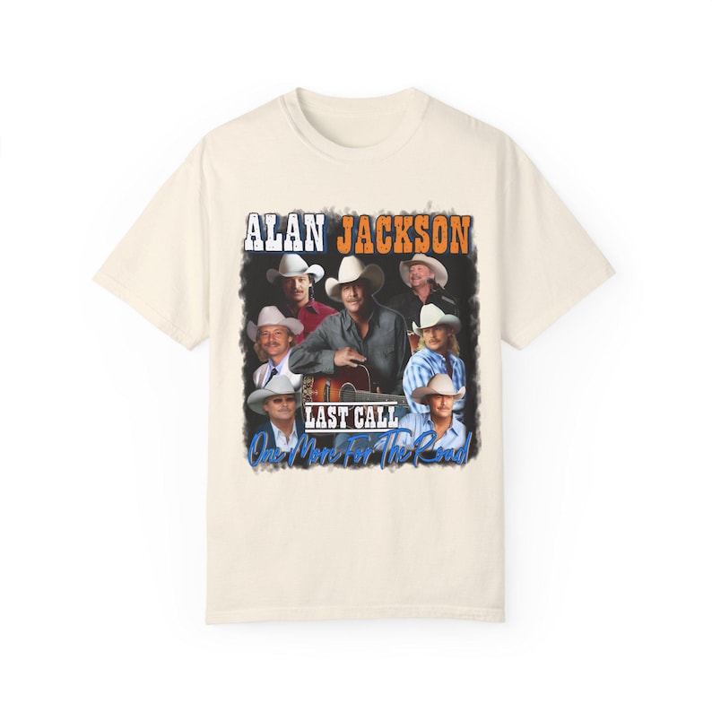 Super 90s Country Star Alan Jackson Fan T-shirt Alan Jackson Concert ...