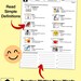 1st Grade Vocabulary Worksheet, Match Pictures With Words, Expand Your ...