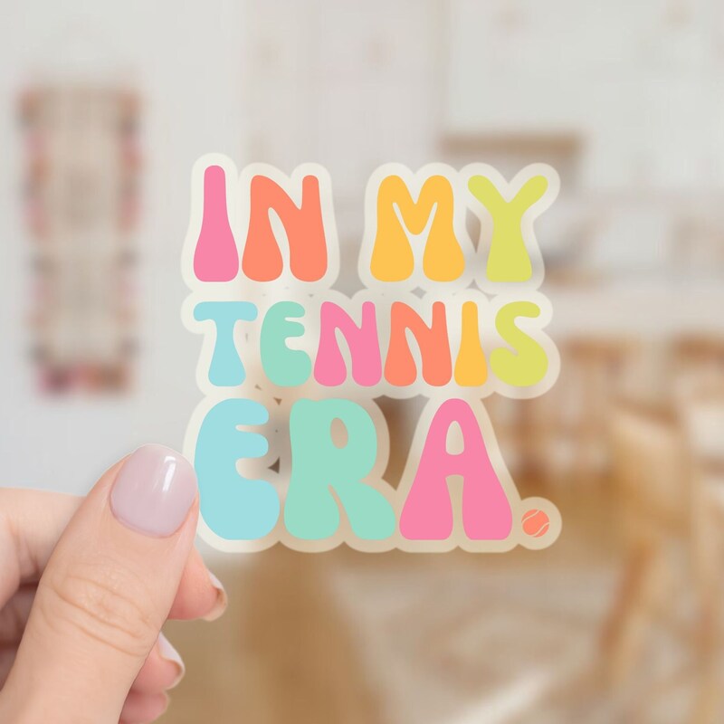 Tennis Stickers - Etsy