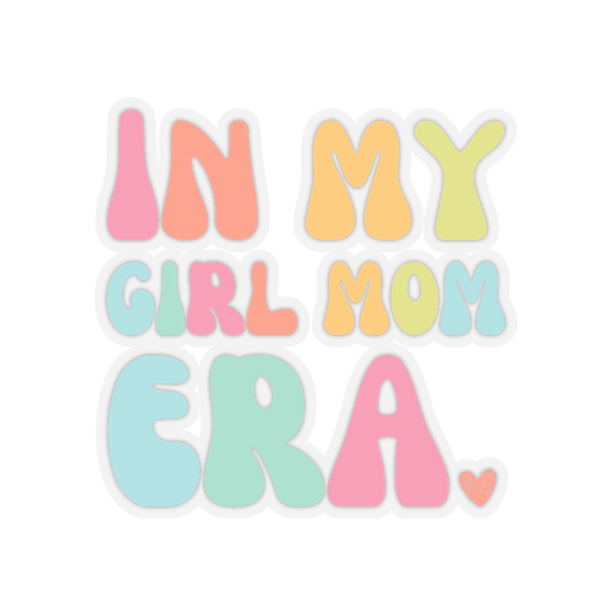 In My Girl Mom Era Sticker Girl Mom Sticker Gift for Her - Etsy