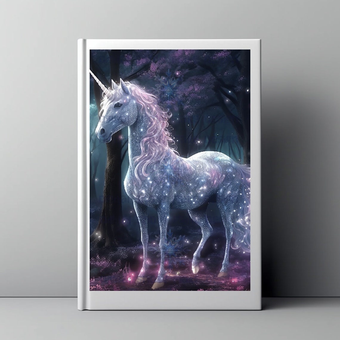 Magical Sparkle Unicorn Digital Art Instant Download Kids Gift Idea ...