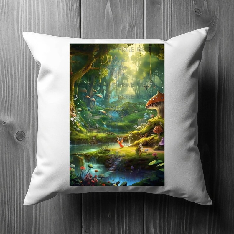 Enchanted Landscape | Fantasy Wall Art | Digital Print | Home Décor - Etsy