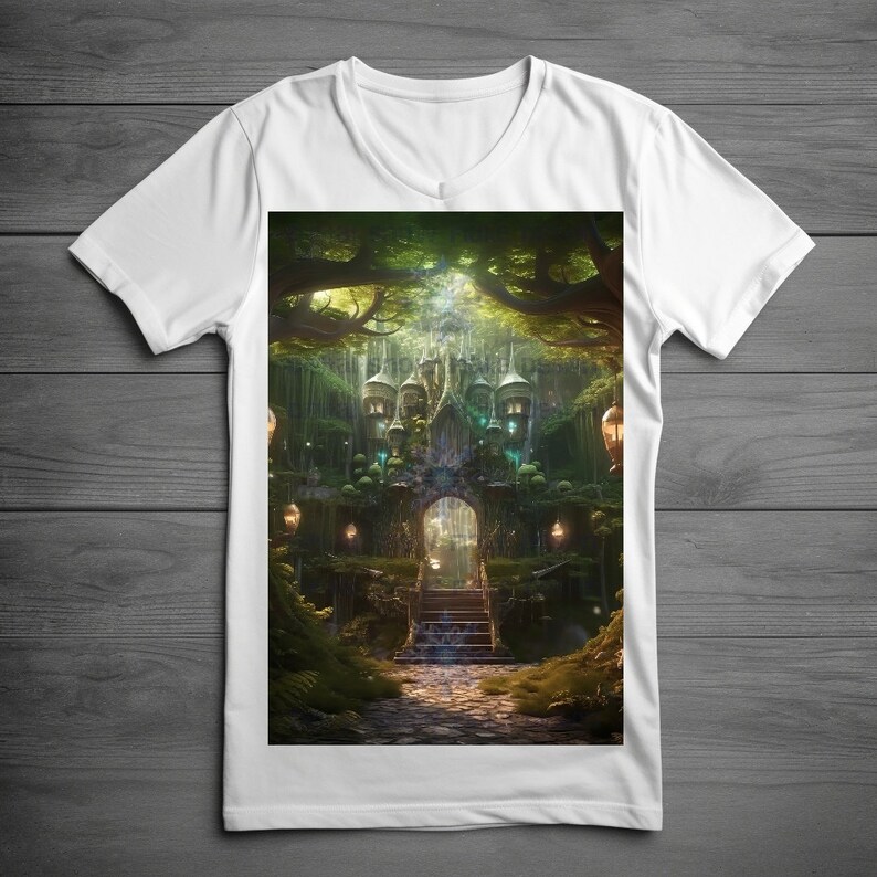 Enchanted Landscape | Fantasy Wall Art | Digital Print | Home Décor - Etsy