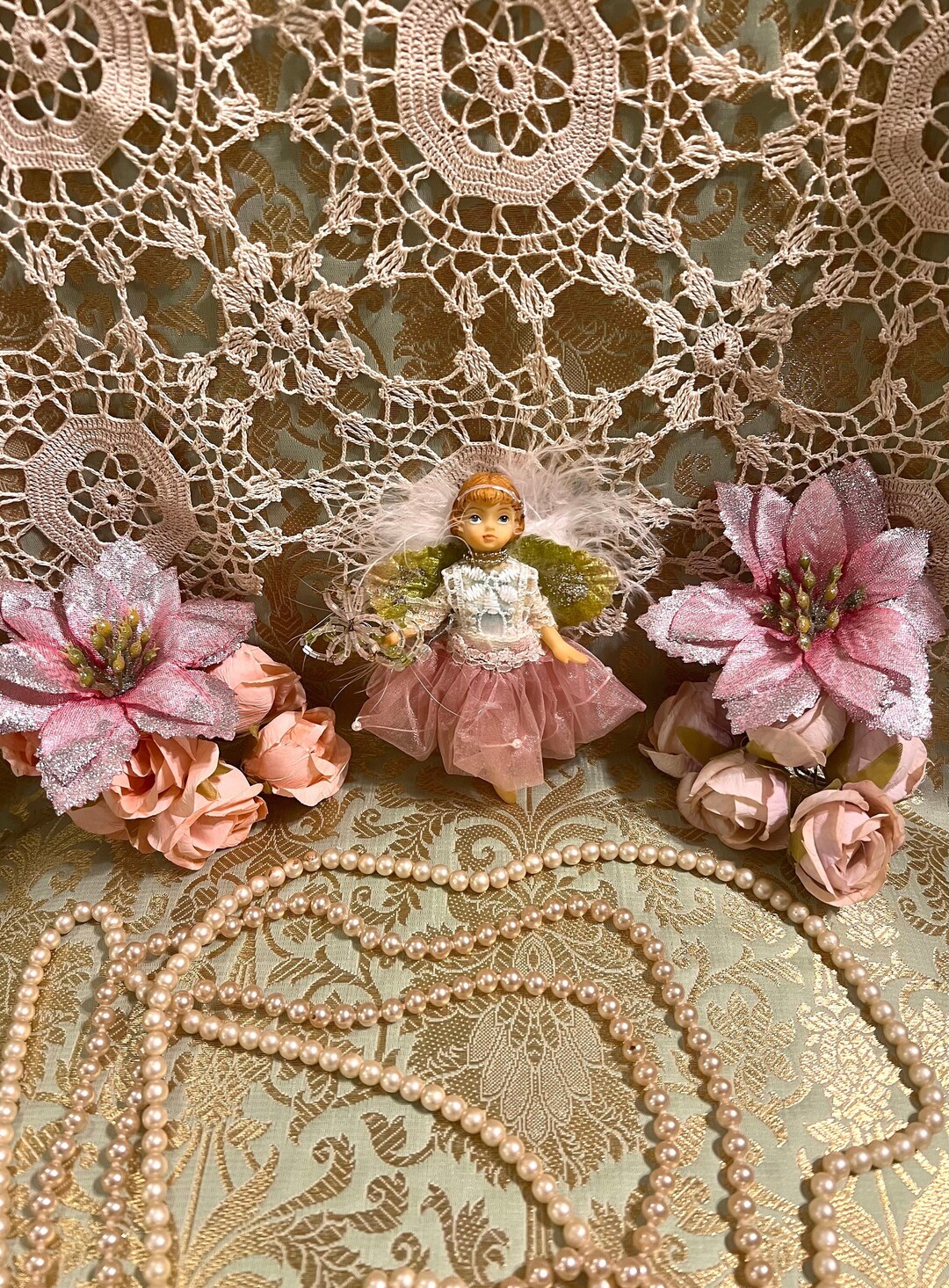 Adorable Vintage Fairy Ornament - Etsy