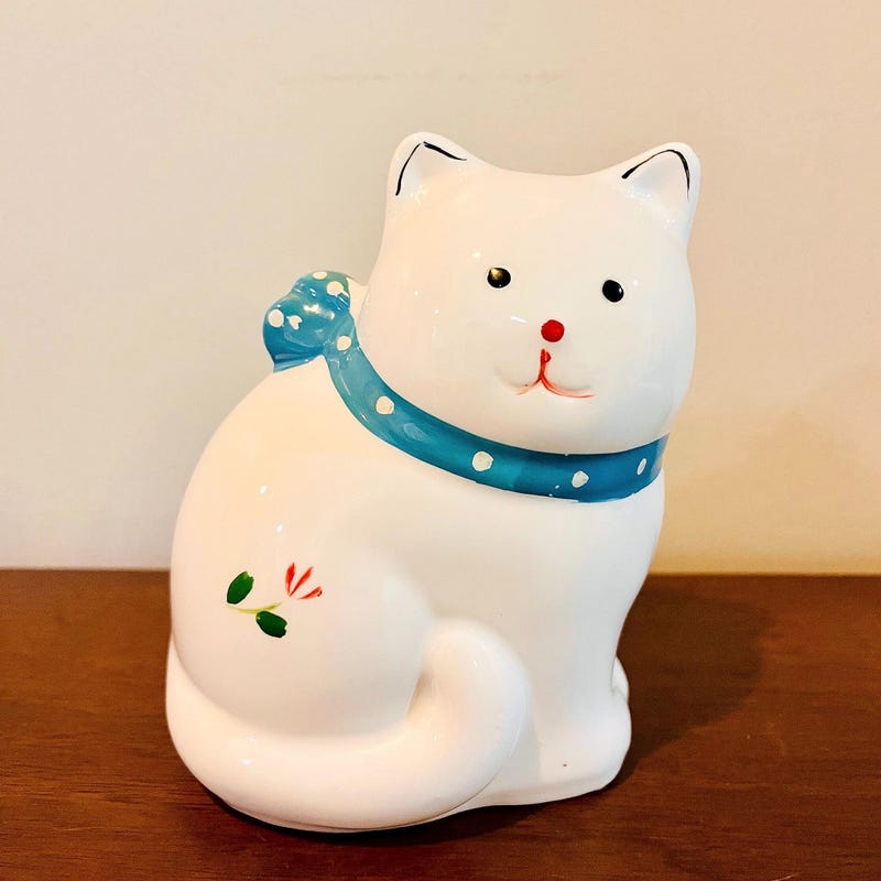 Cat Coin Bank - Etsy