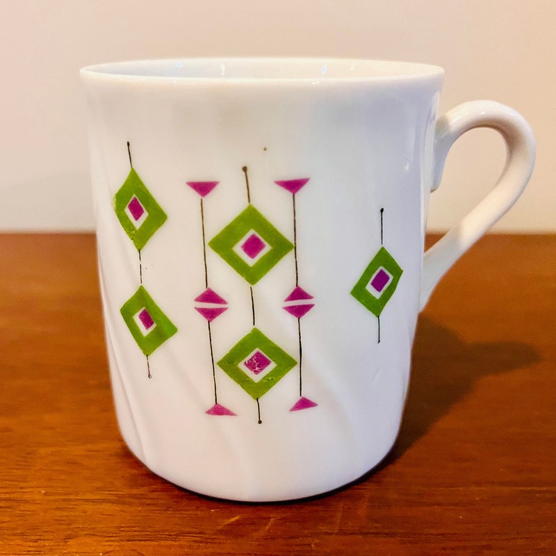 Geometric Mug - Etsy