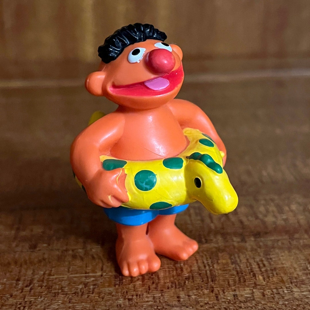 Vintage Sesame Street Ernie With Pool Floatation Device Action - Etsy
