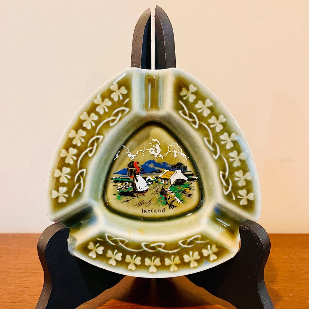 Vintage Wade Irish Made Porcelain With Shamrock Border Irish Farmhouse ...