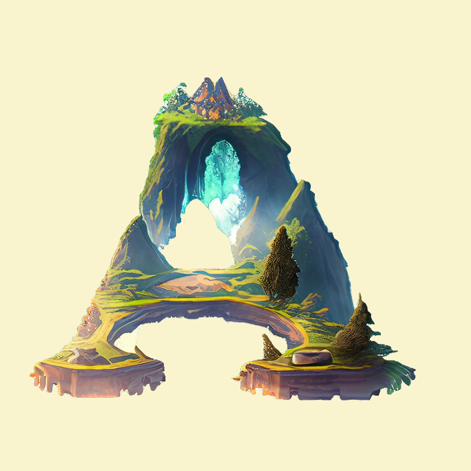 Zelda PNG Letters and Numbers Hyrule's Legendary PNG Files Design A-Z ...