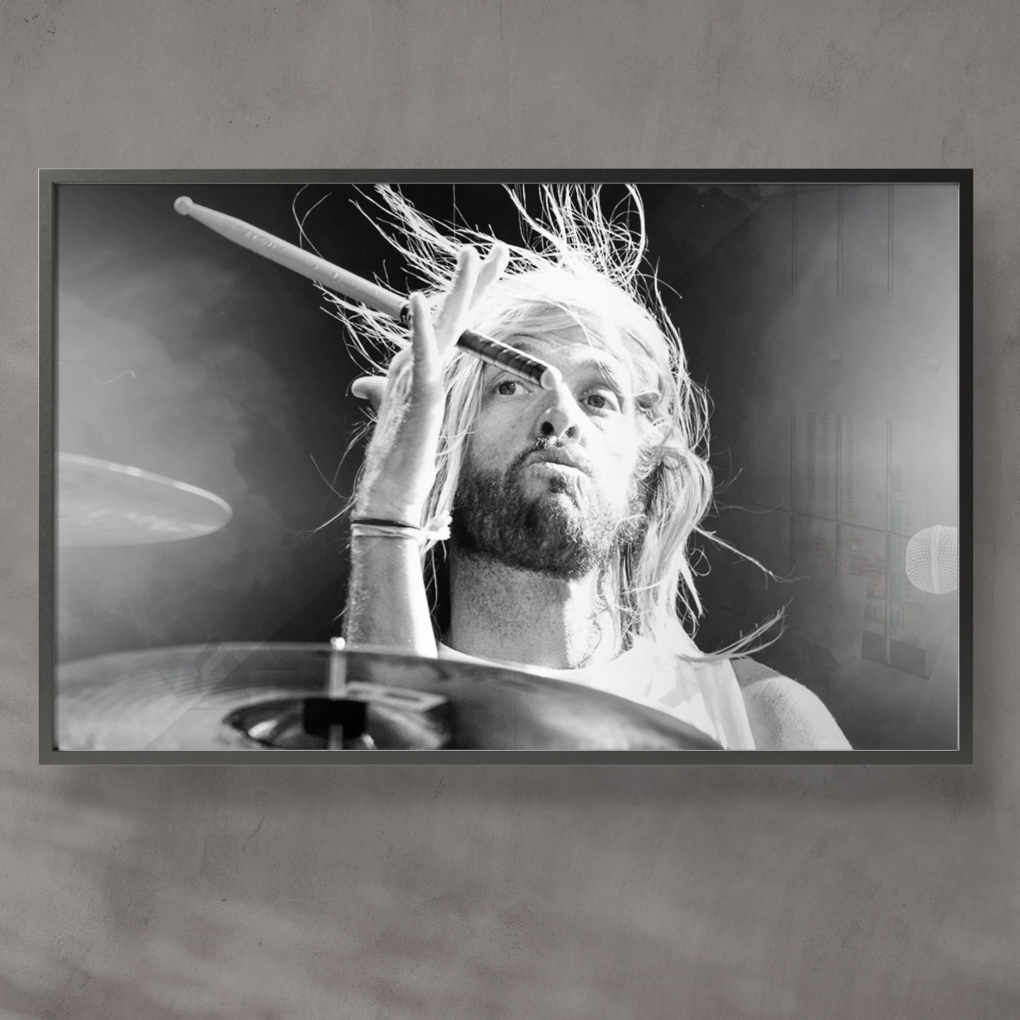 Taylor Hawkins Digital Portrait: Instant Download Printable File Poster ...