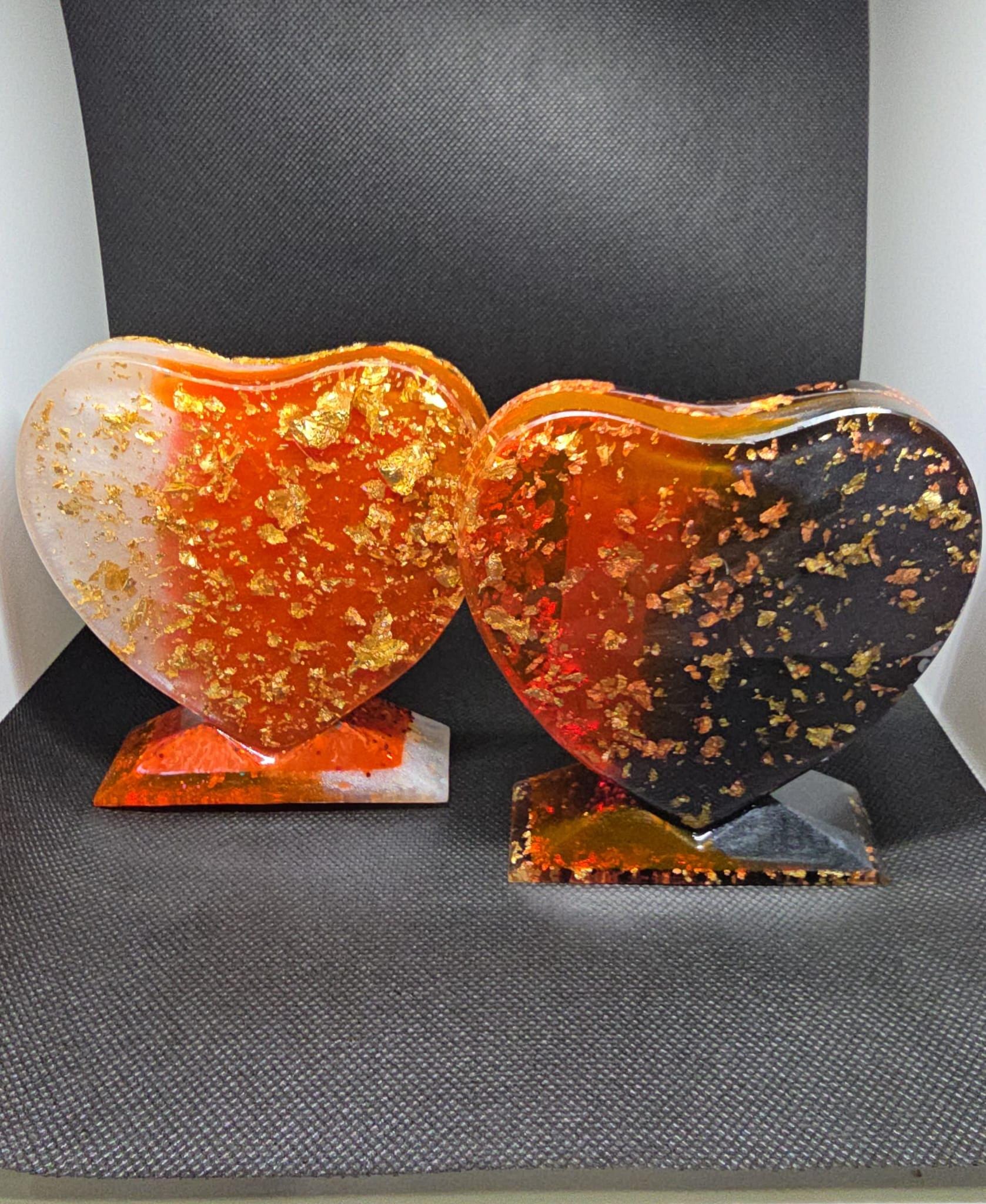 Mini Handmade Resin Heart Picture Frame - Etsy