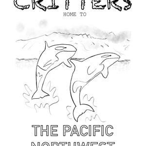 Animal Coloring Pages- Pacific Northwest - Etsy