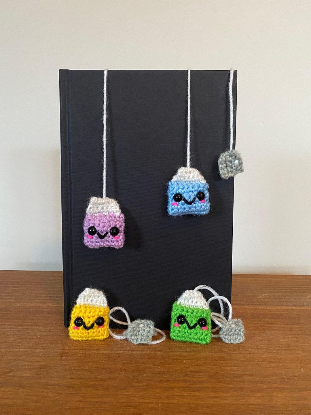 Crochet Tea Bag Bookmark - Etsy