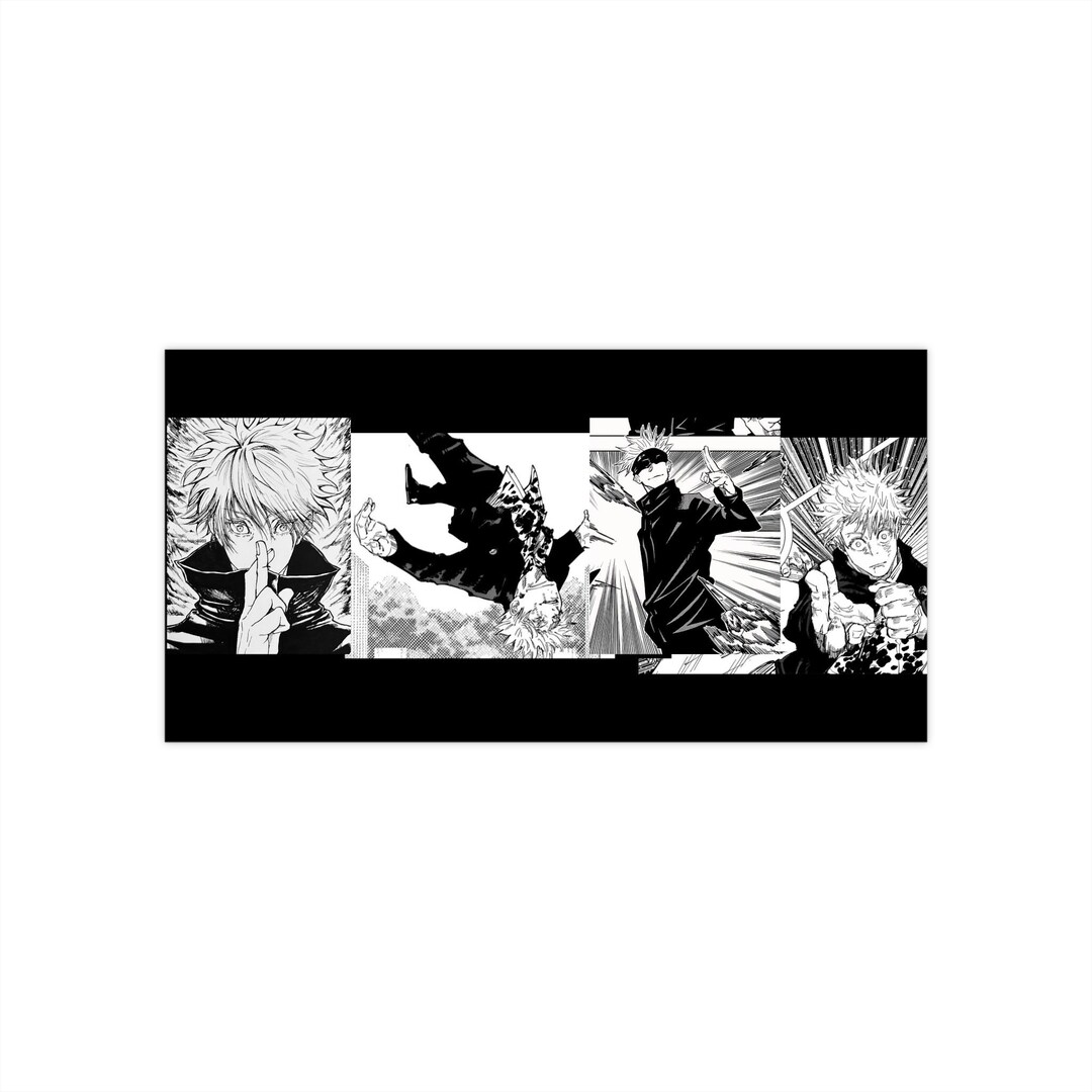 Gojo Manga Panel Bumper Stickers - Etsy
