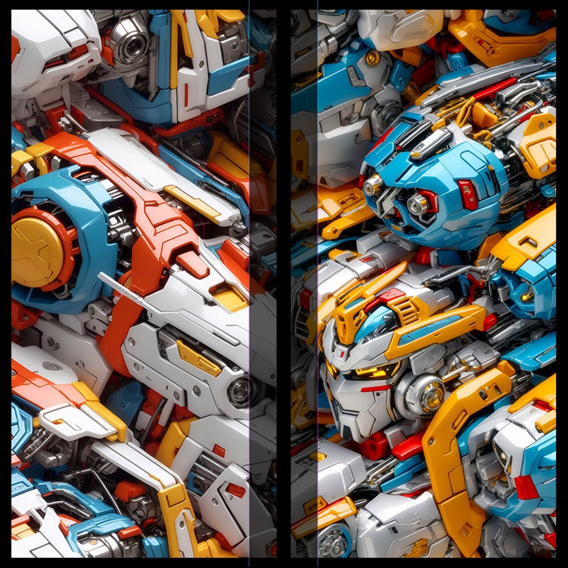 Own the Ultimate Collection of Jaw-dropping Mech Designs. 10 Seamless ...