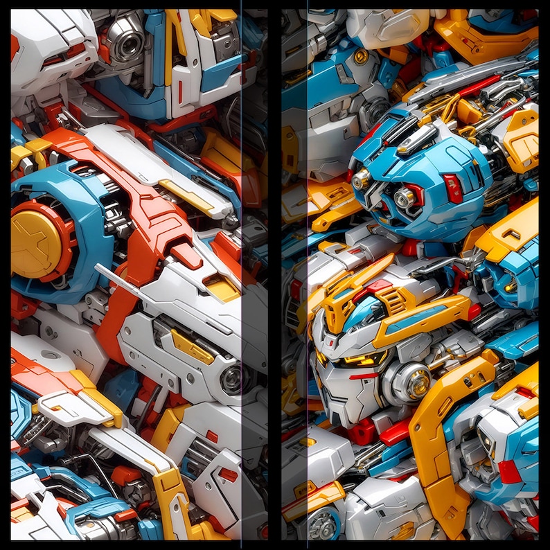 Own the Ultimate Collection of Jaw-dropping Mech Designs. 10 Seamless ...