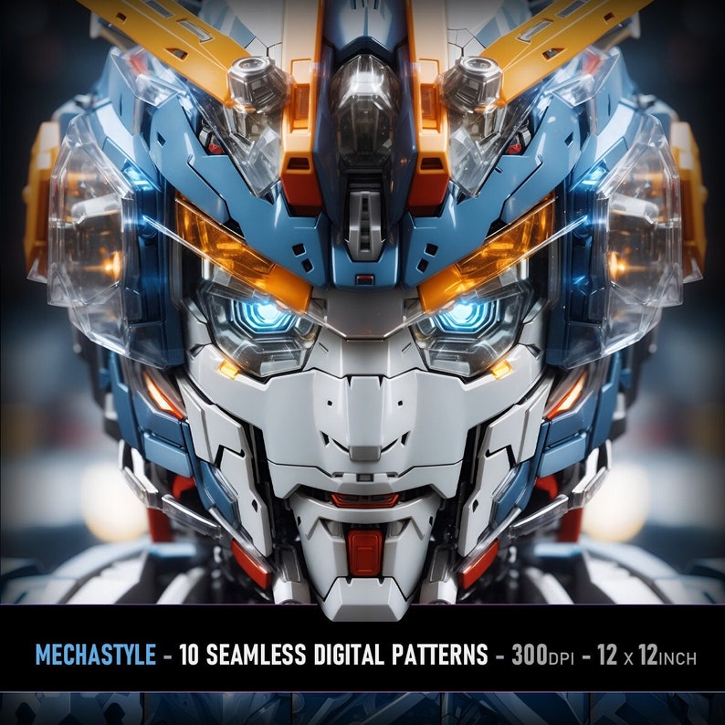 Own the Ultimate Collection of Jaw-dropping Mech Designs. 10 Seamless ...