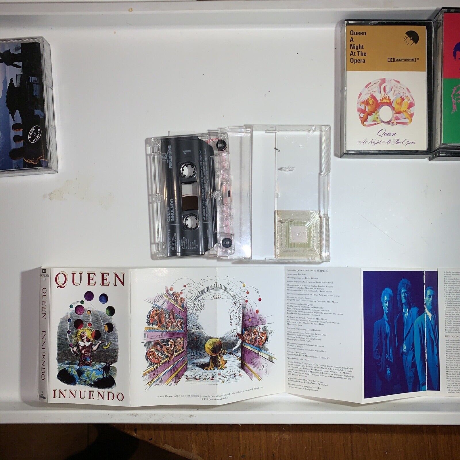 Queen Cassette Tape Lotx5 Classic Hot Space Night at the - Etsy