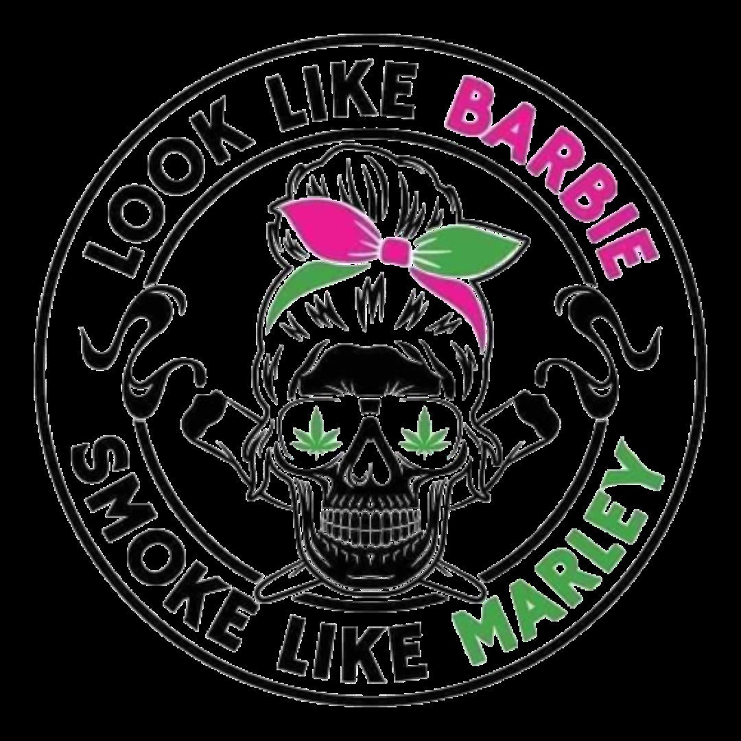 Look Like Barbie Smoke Like Marley Png - Etsy