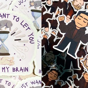 Fall Out Boy 3in Transparent Vinyl Stickers - Etsy