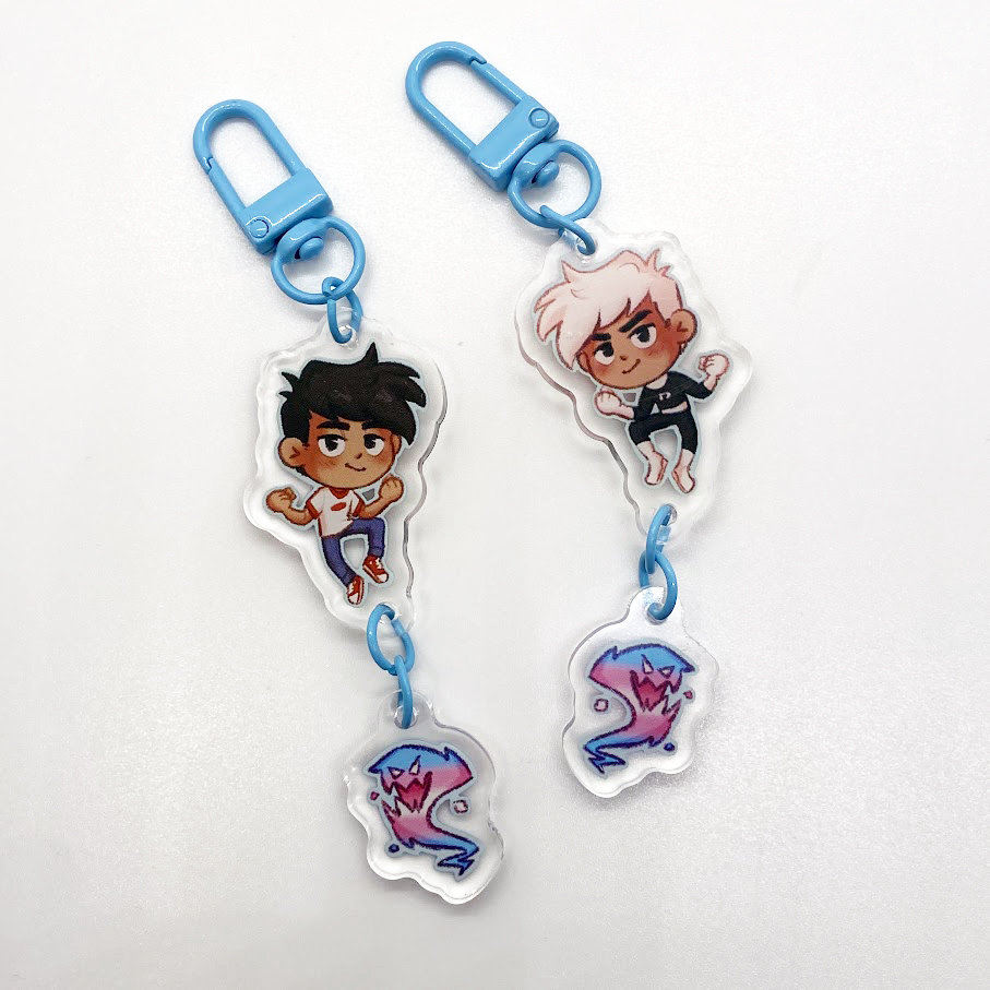 Danny Phantom Trans Pride Linking Charm - Etsy