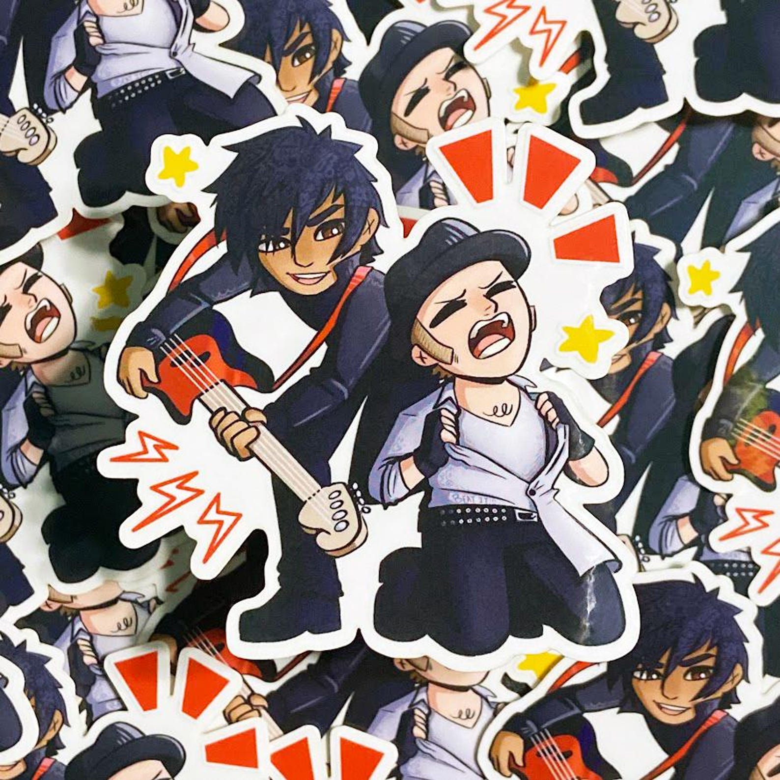 Fall Out Boy 3in Transparent Vinyl Stickers - Etsy