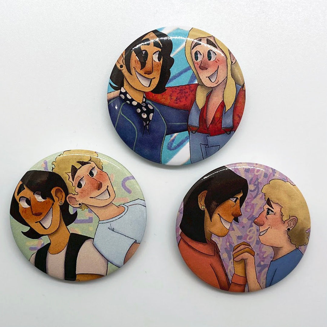 Bill and Ted + Billie and Thea 1.7in Button Pin Pack - Etsy
