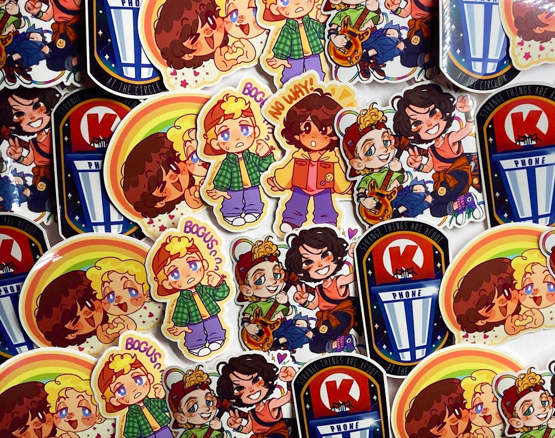 Bill and Ted's Excellent Adventure/bogus Journey 3in Vinyl Stickers - Etsy