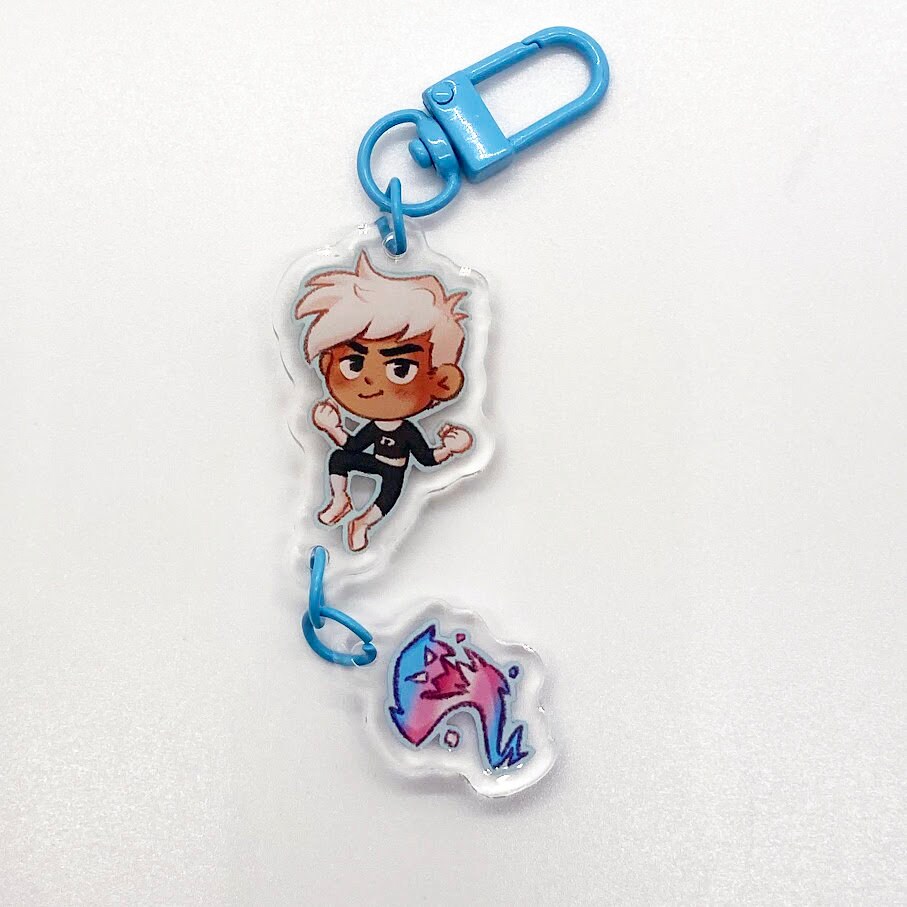 Danny Phantom Trans Pride Linking Charm - Etsy