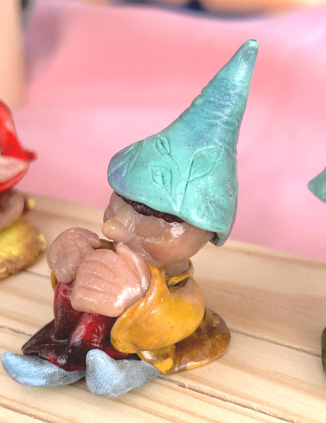 Peaceful Perry the Forest Gnome – Handcrafted Figurine - Etsy