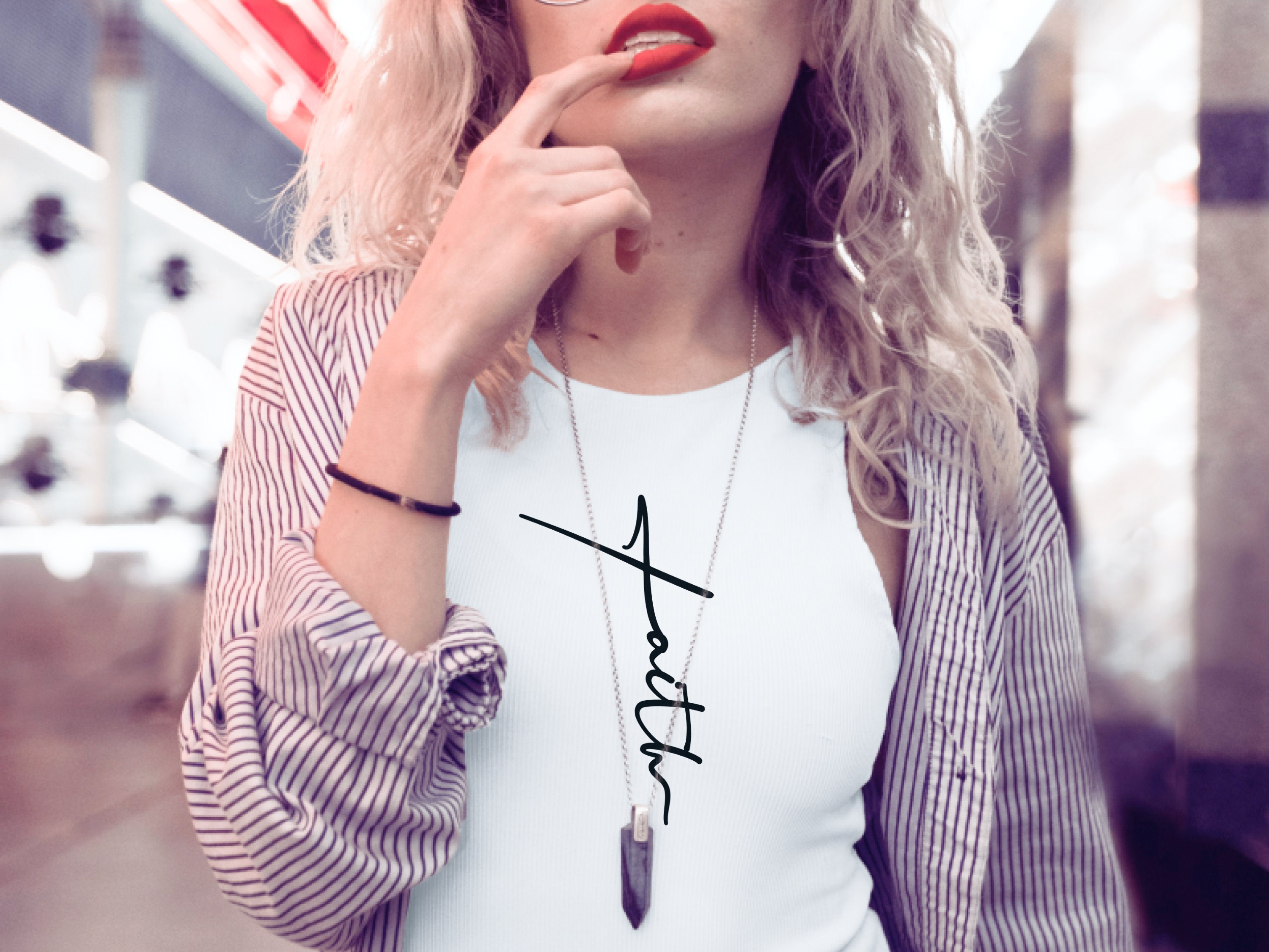 Faith Cross - Vertical SVG, Faith Clipart, Circut, Silhouette T-shirt ...