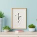 Faith Cross - Vertical SVG, Faith Clipart, Circut Silhouette T-shirt ...