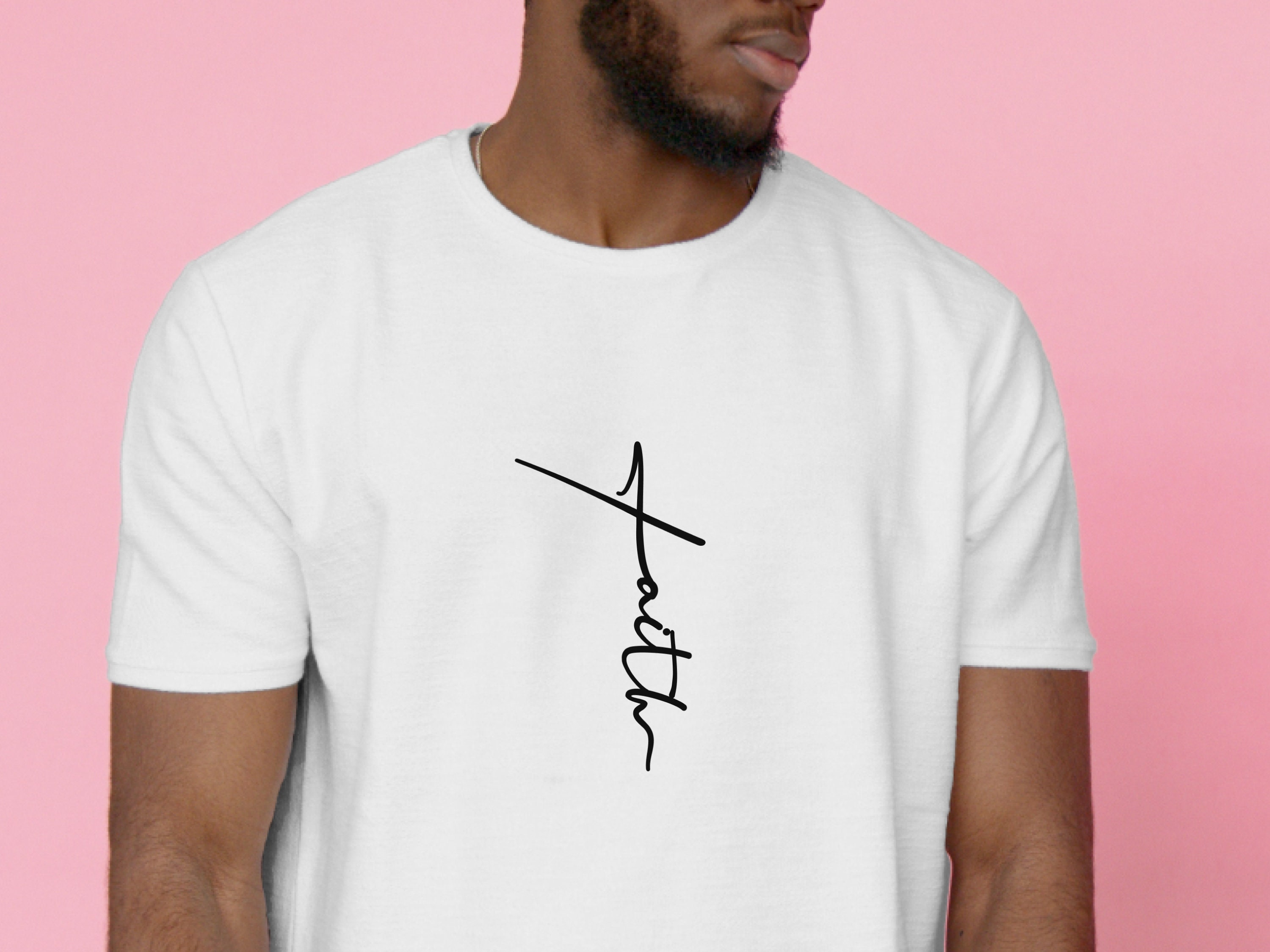 Faith Cross - Vertical SVG, Faith Clipart, Circut, Silhouette T-shirt ...