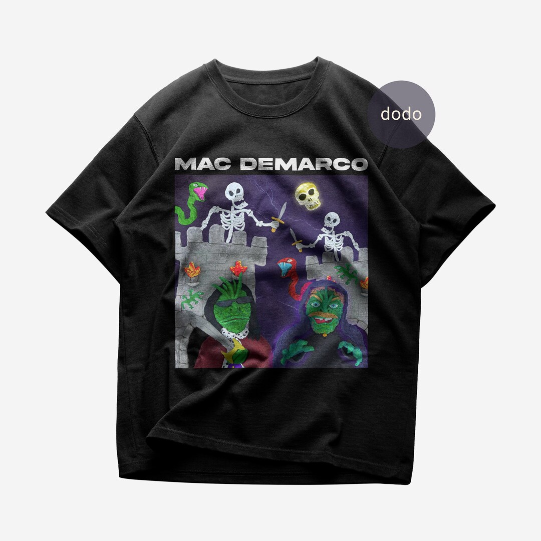 Premium Mac Demarco T-shirt the Dark Prince Album T-shirt Mac Demarco ...