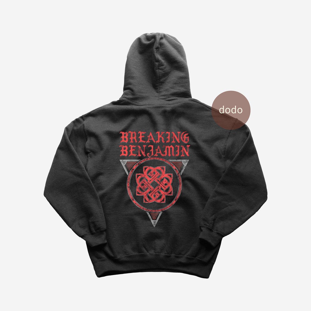 Breaking Benjamin Hoodie - Rock Music Hoodie - Phobia Album - Breaking ...