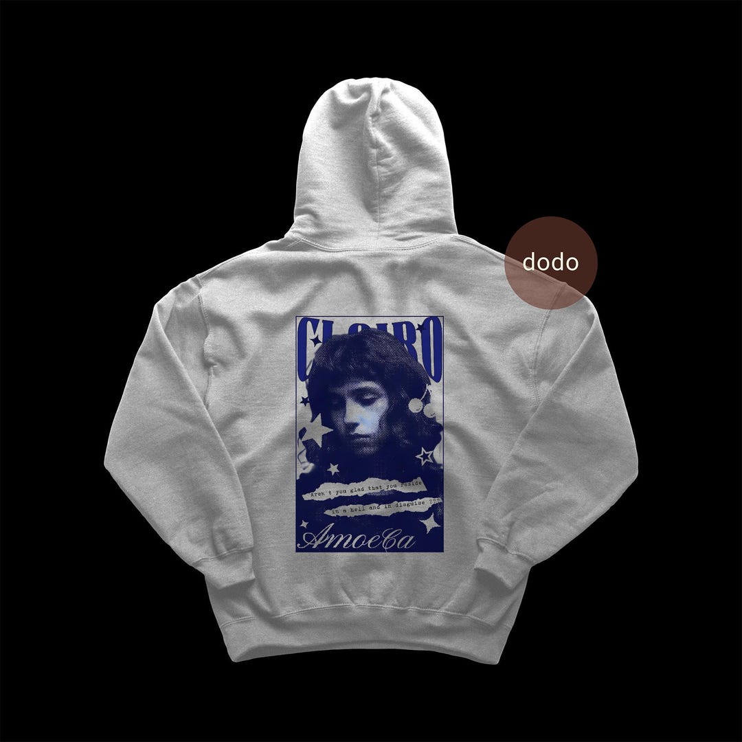 Clairo Hoodie - Pop Music Hoodie - Immunity Album - Clairo Album Hoodie ...