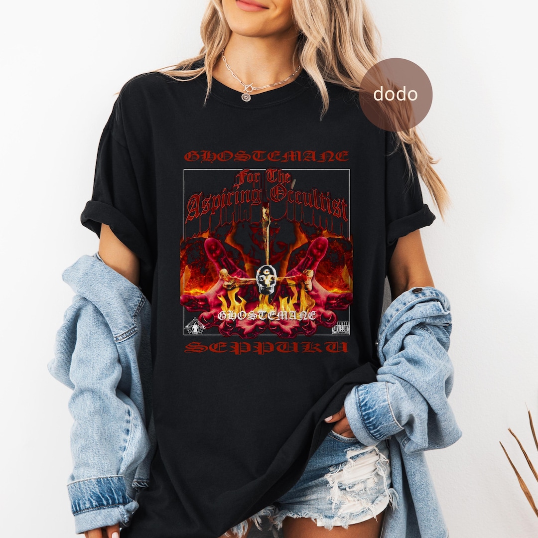Premium Ghostemane T-shirt - Rap Music Shirt - Seppuku Single ...