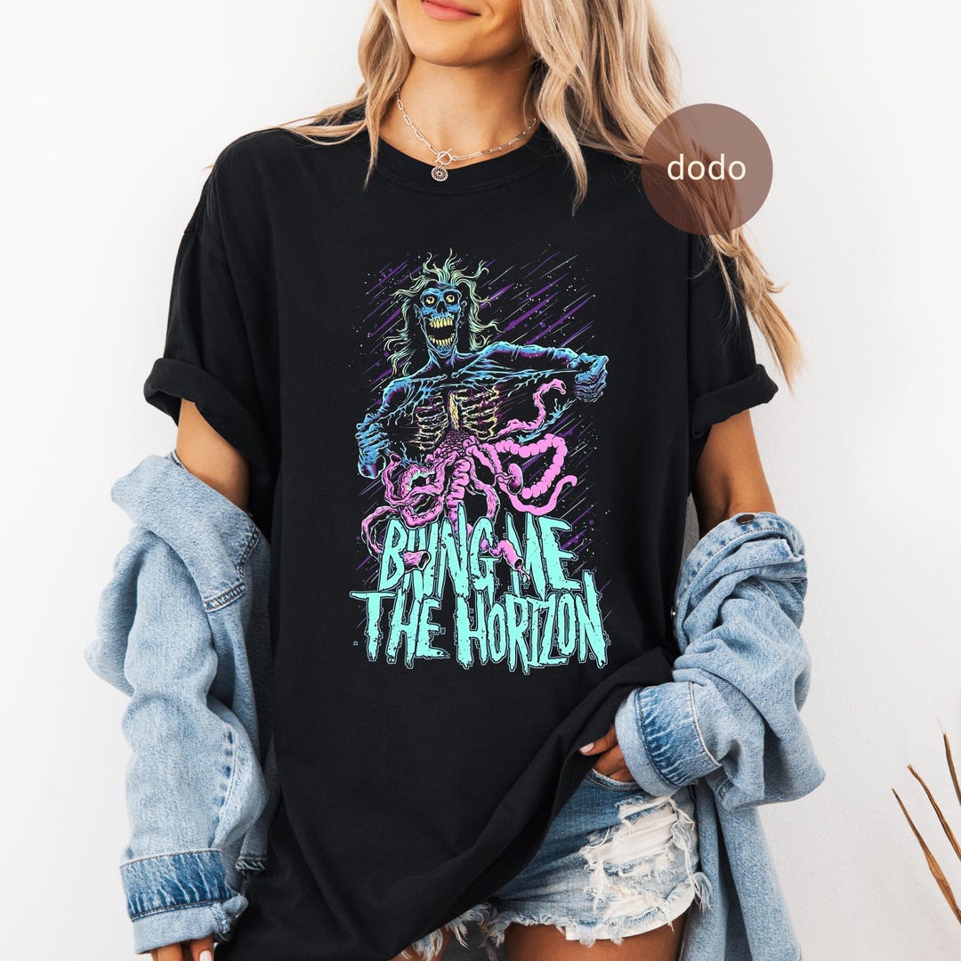 Premium Bring Me the Horizon T-shirt - Metal Music Shirt - Post Human ...